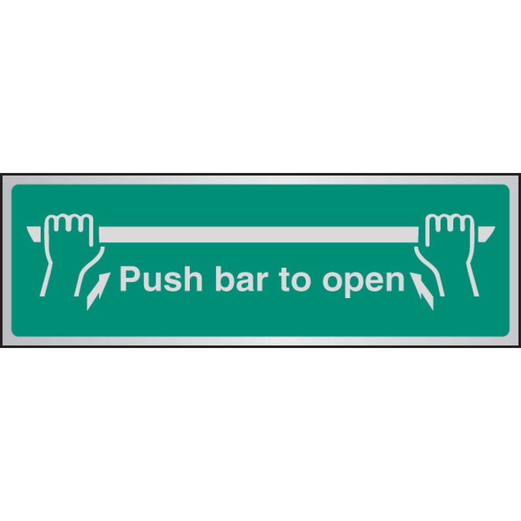 Push Bar to Open