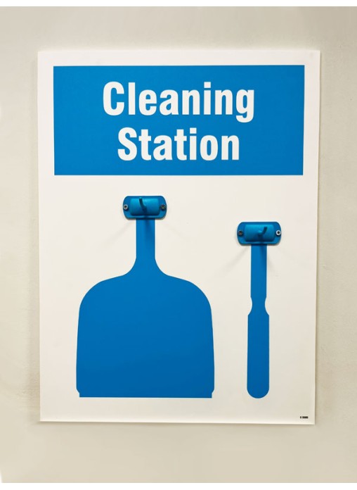 Cleaning Station Shadow Board - 2 piece