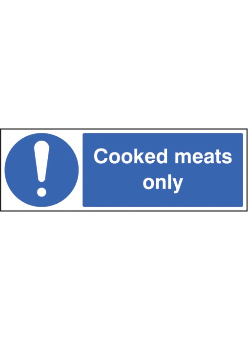 Cooked Meats Only