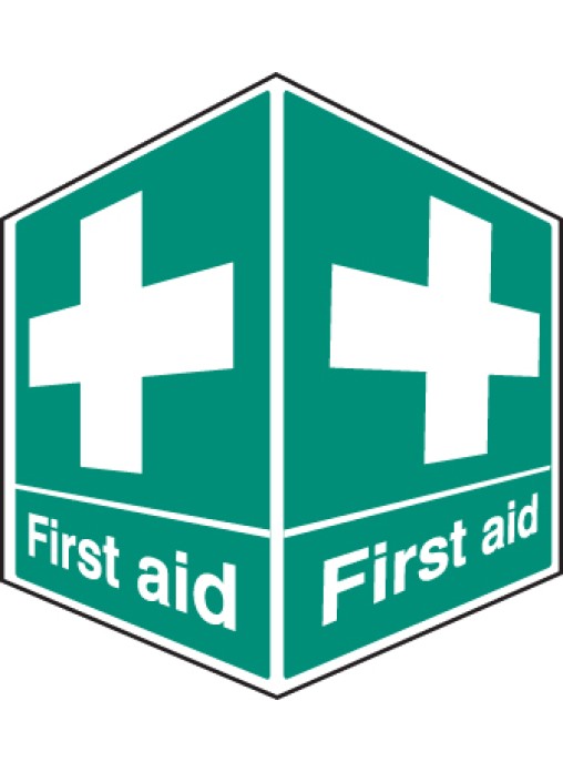First Aid - Projecting Sign