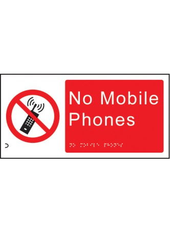 Braille - No Mobile Phones