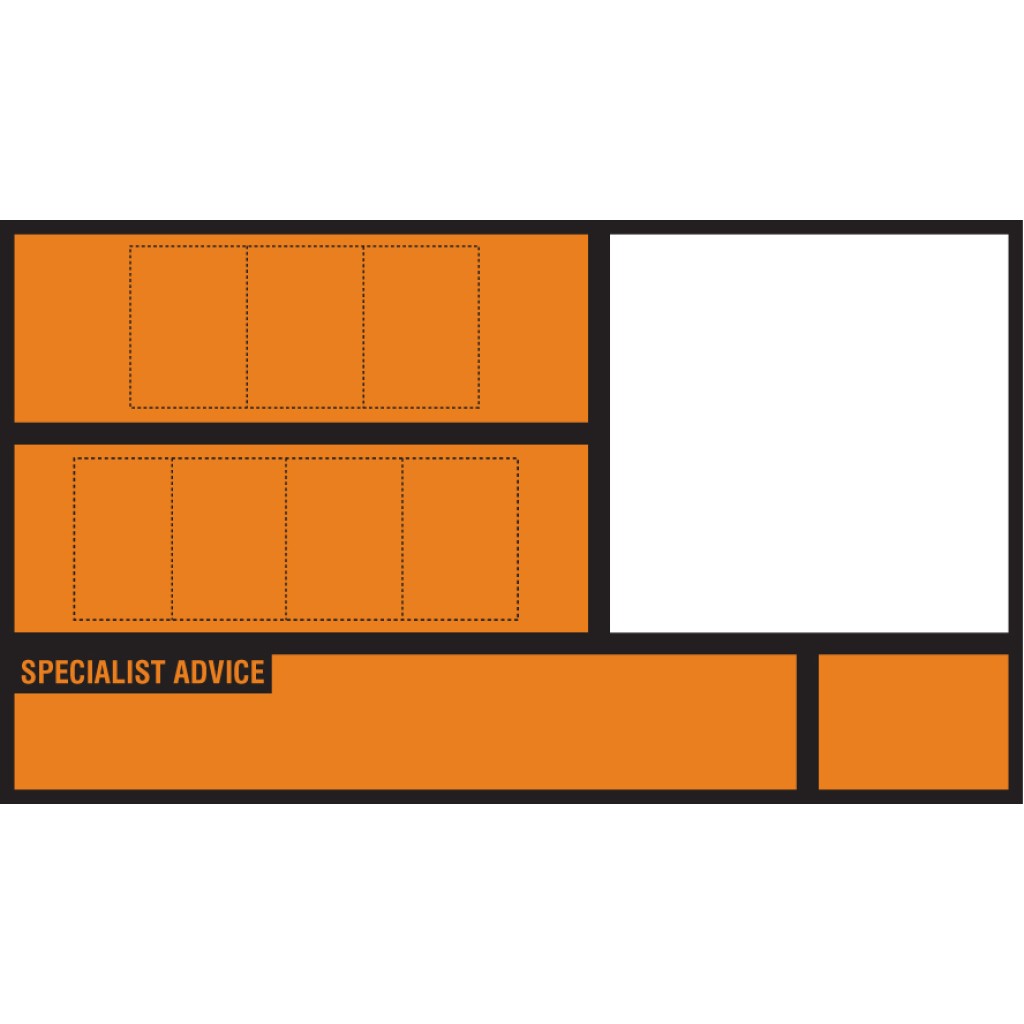 Design Your Own Hazchem Placard Aluminium