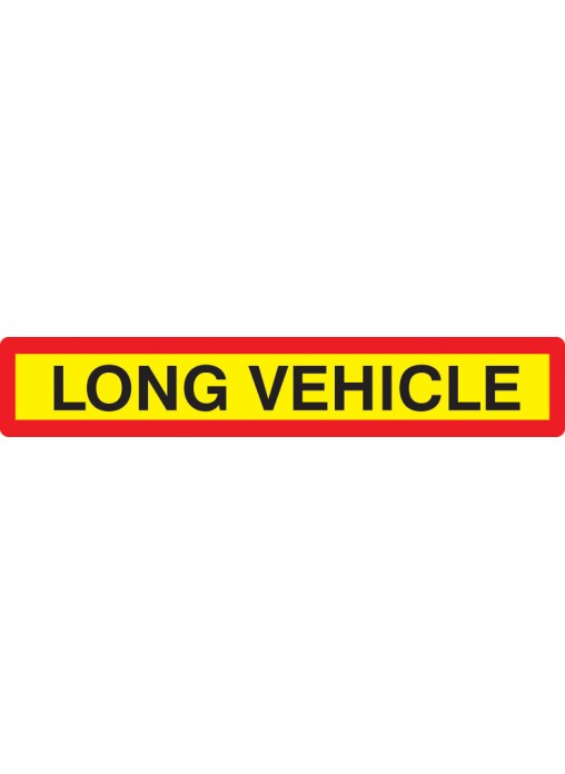 Long Vehicle Panel - Reflective Aluminium - 1265 x 225mm