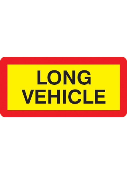 Long Vehicle Panel - Reflective Aluminium - 525 x 250mm