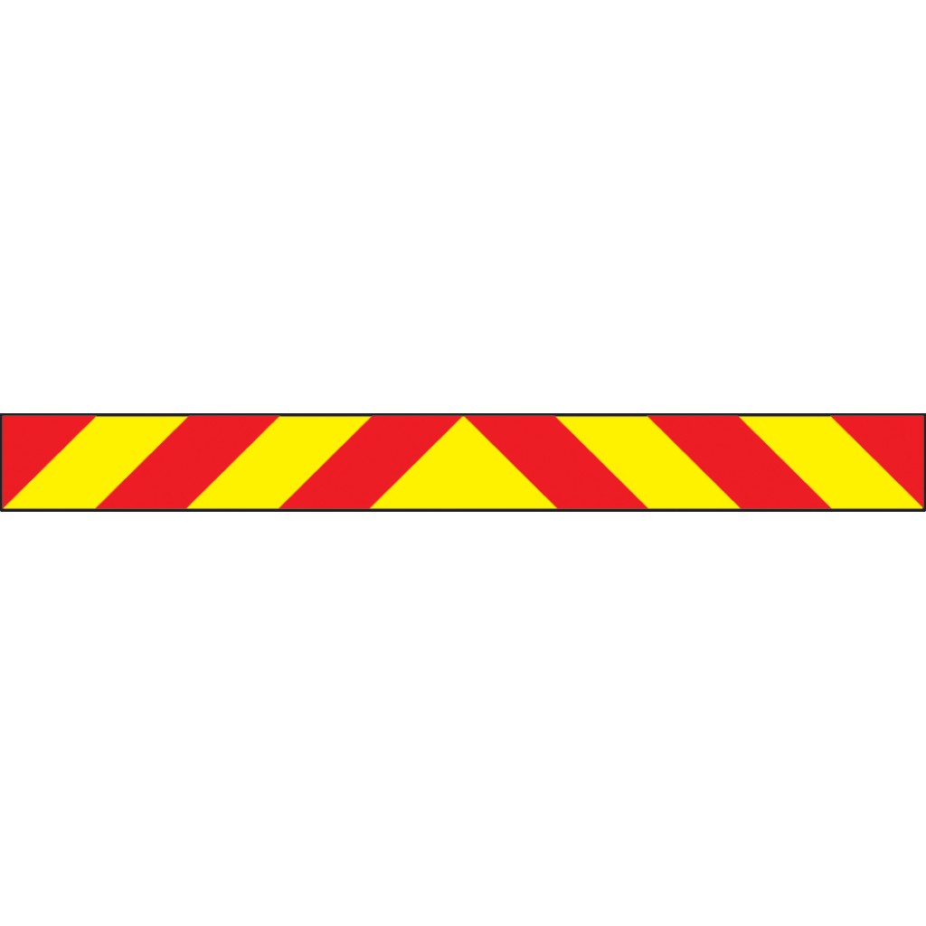 Vehicle Hazard Panel - Reflective Magnetic - 1400 x 140mm