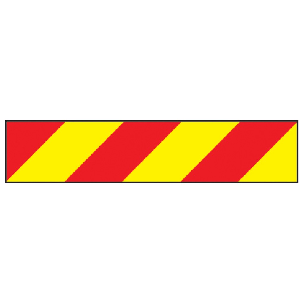 Vehicle Hazard Panel - Reflective Magnetic - 700 x 140mm