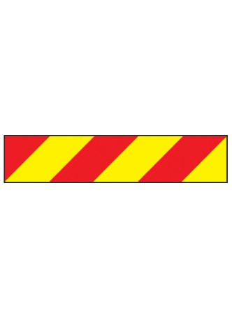 Vehicle Hazard Panel - Reflective Magnetic - 700 x 140mm