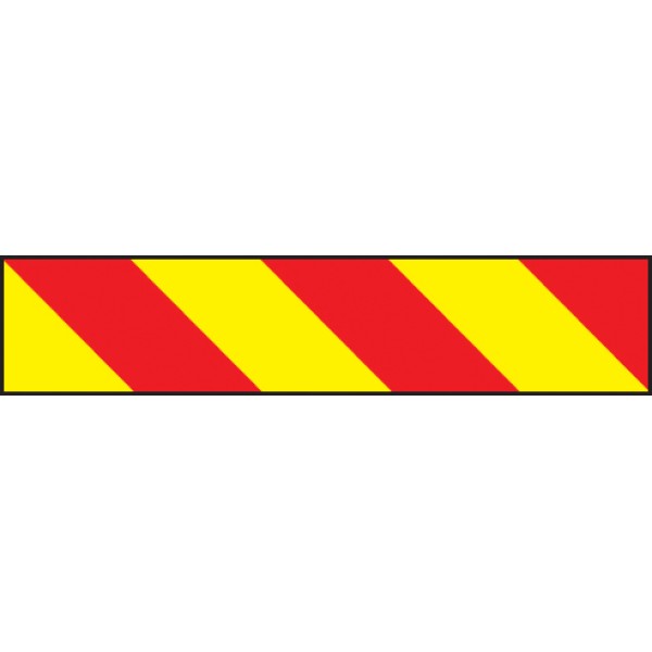 Vehicle Hazard Panel - Reflective Magnetic - 700 x 140mm