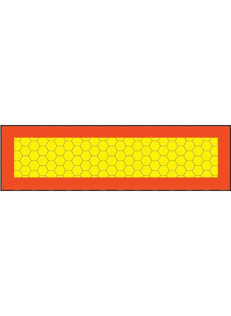 ECE70 Vehicle Marking Plate - Boxed - 600 x 200mm