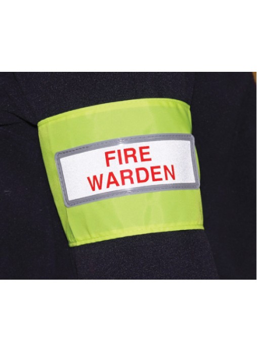 Fire Warden Reflective Armband