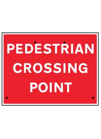 Re-Flex Sign - Pedestrian Crossing Point