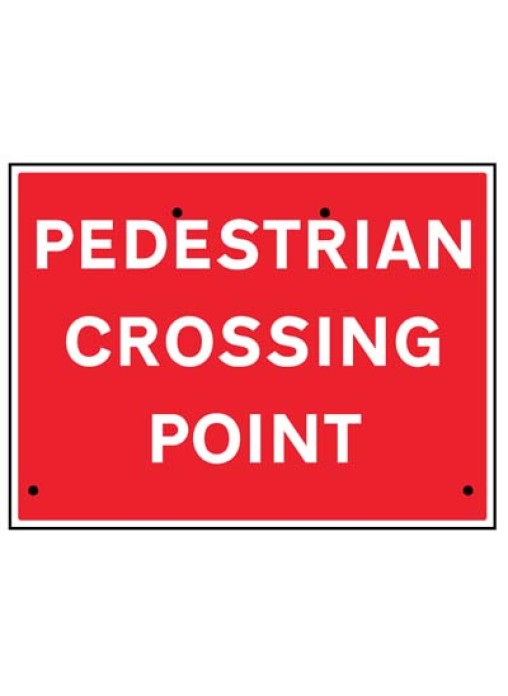 Re-Flex Sign - Pedestrian Crossing Point