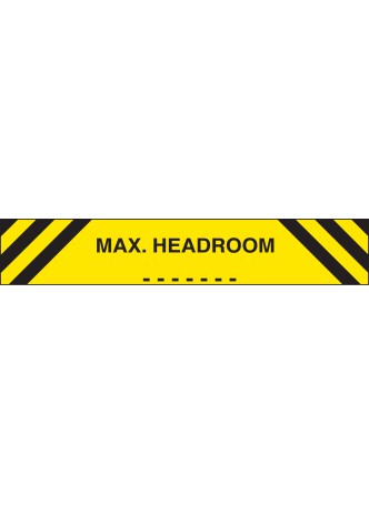 Max Headroom - Reflective Aluminium - 1200 x 150mm