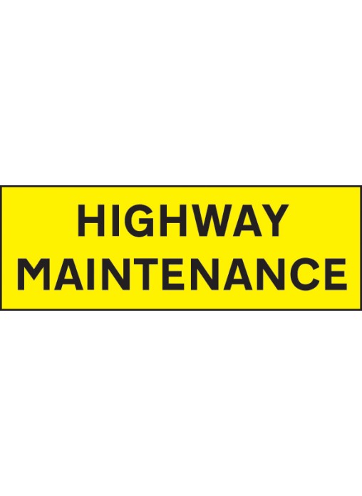 Highway Maintenance - Reflective Magnetic