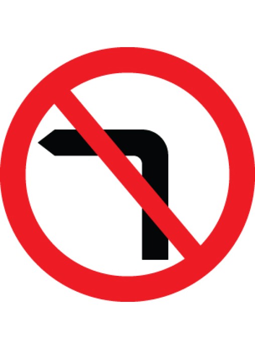 No Left Turn - Class RA1