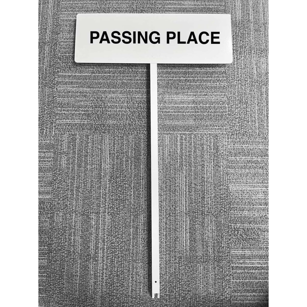 Verge Sign - Passing Place