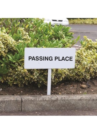 Verge Sign - Passing Place