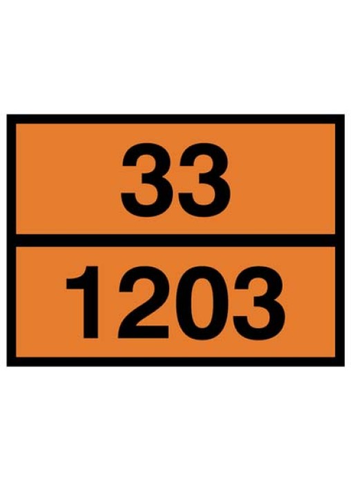 Petrol / Benzine ADR Plate