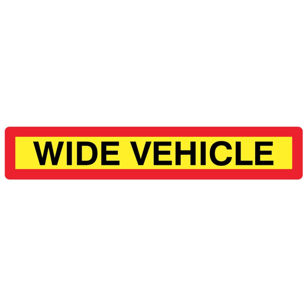 Wide Vehicle Panel - Long Length
