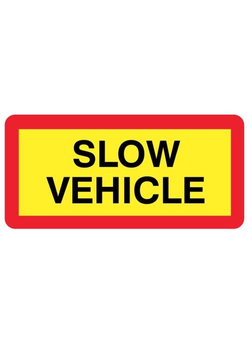 Slow Vehicle Panel - Short Length