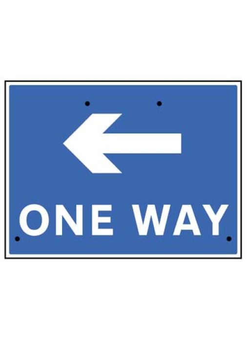 Re-Flex Sign - One Way Arrow Left