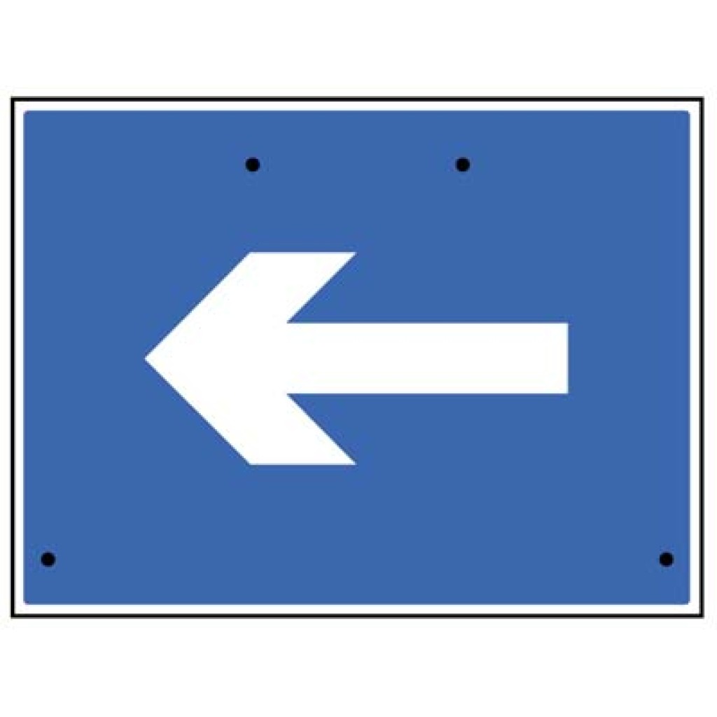 Re-Flex Sign - One Way Arrow Only