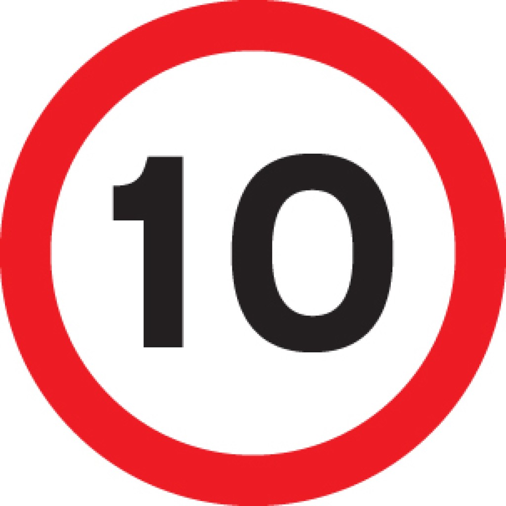 10 mph - Class R2 - Permanent