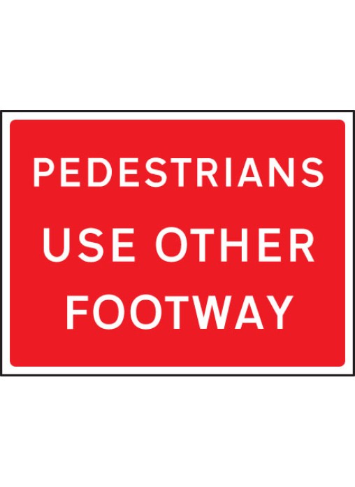 Pedestrians Use Other Footway - Class RA1
