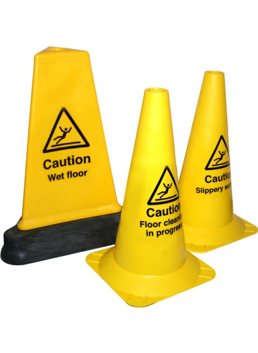 Floor Cleaning - Hazard Cone - 500mm - Round