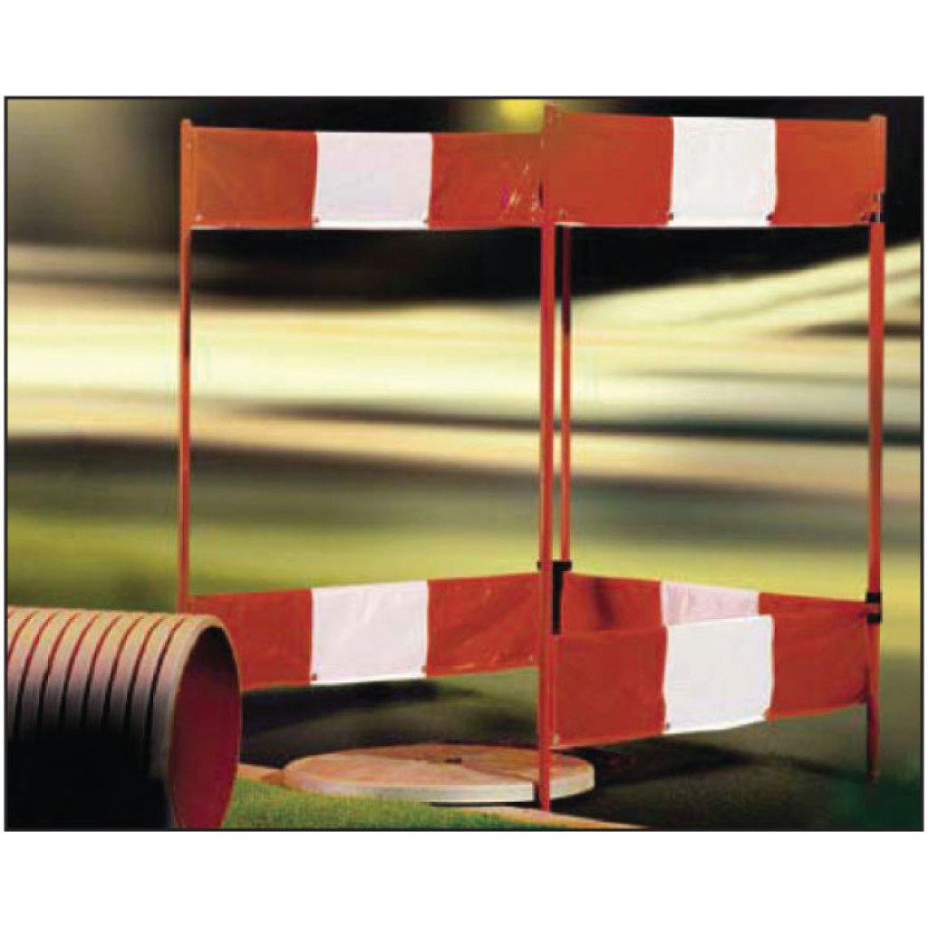 Folding Barrier Regular 3 Sides 750 x 1000mm