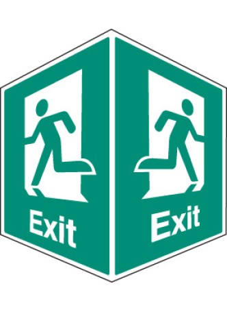 Exit - Projecting Sign