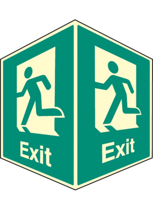 Exit - Projecting Sign