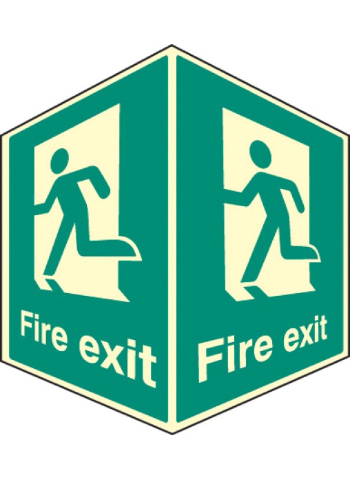 Fire Exit - Projecting Sign