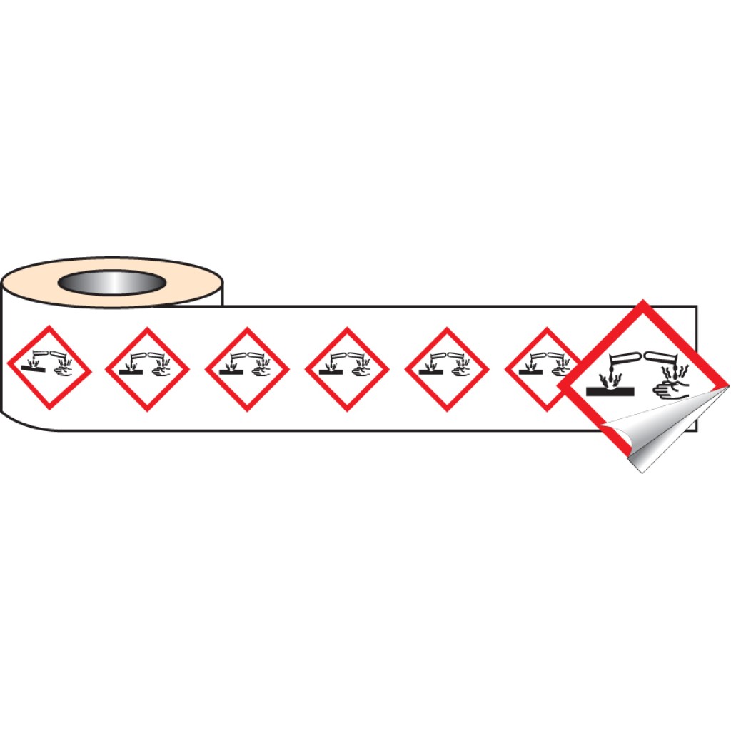 GHS Labels - Corrosive