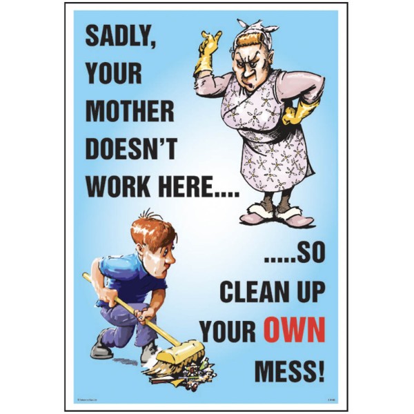 Your Mother Doesn't Work Here - Poster