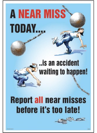 A Near Miss Today - Poster