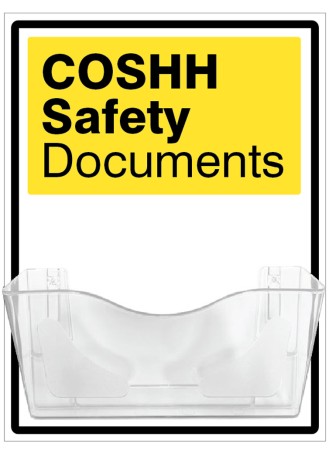 COSHH Safety - Document Holder