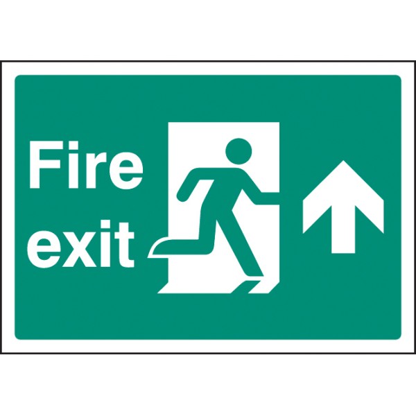 A4 Fire Exit Up