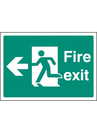 A4 Fire Exit Left