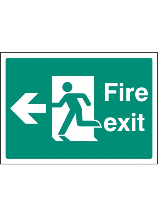 A4 Fire Exit Left
