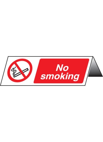No Smoking Table Cards (Pack of 5)