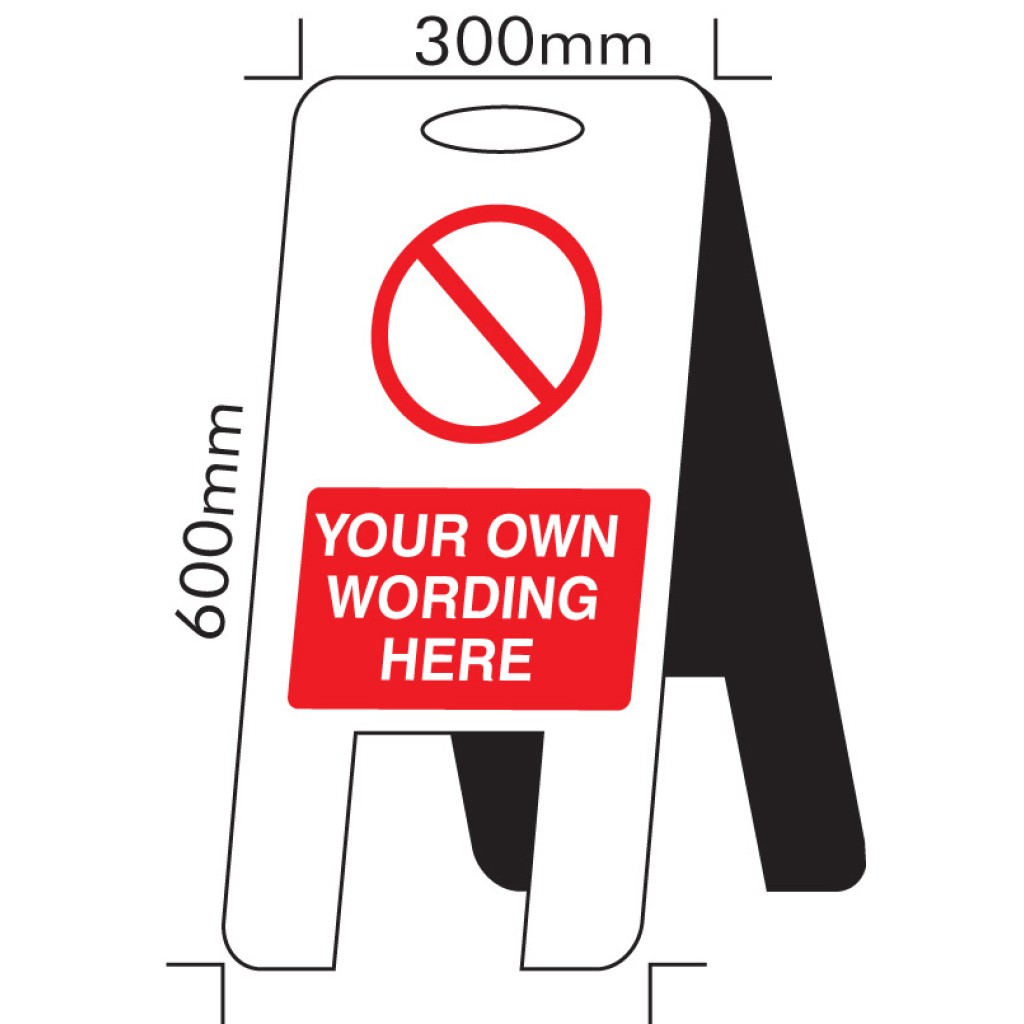 Standard Special - Lightweight Self Standing Sign