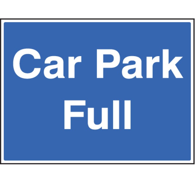Car Park Self Standing Signs