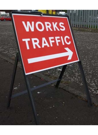 Sign Frame 600 x 450mm - 300mm Legs