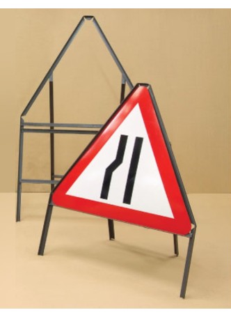 Road Sign Frame - 600mm Triangle - 450mm Legs