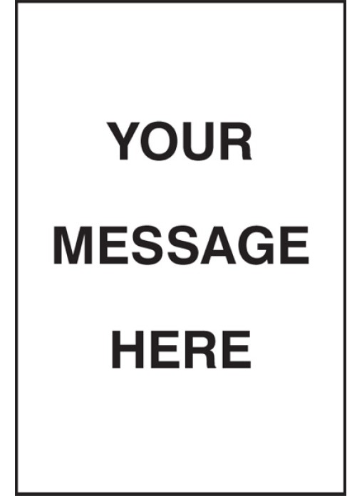 Your Message Here - Floor Graphic
