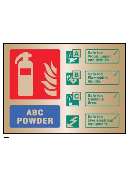 ABC Dry Powder Extinguisher Identification