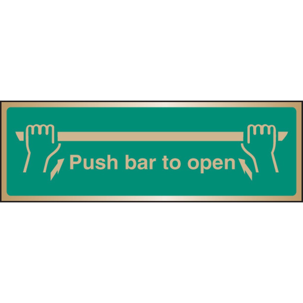 Push Bar to Open