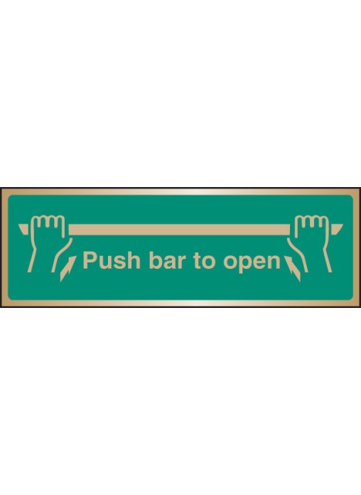 Push Bar to Open