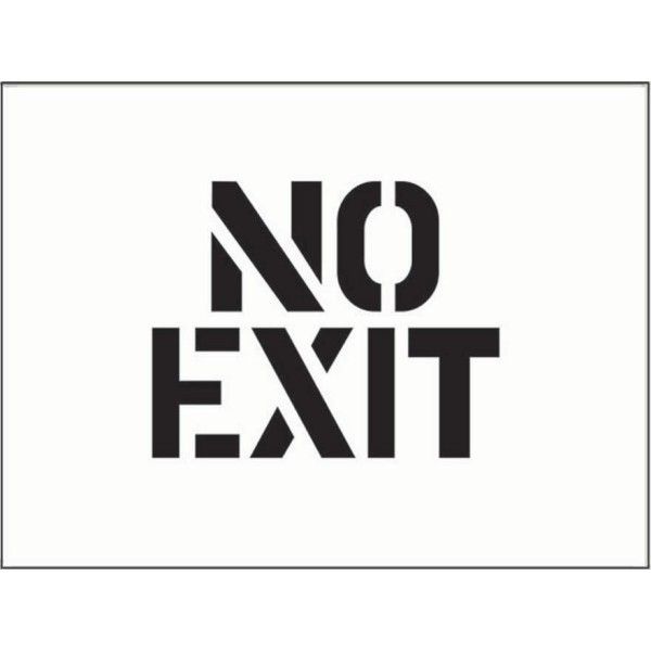 Stencil Kit - No Exit